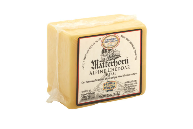 Matterhorn Alpine Cheddar 15 OZ. - Widmer's Cheese Cellars