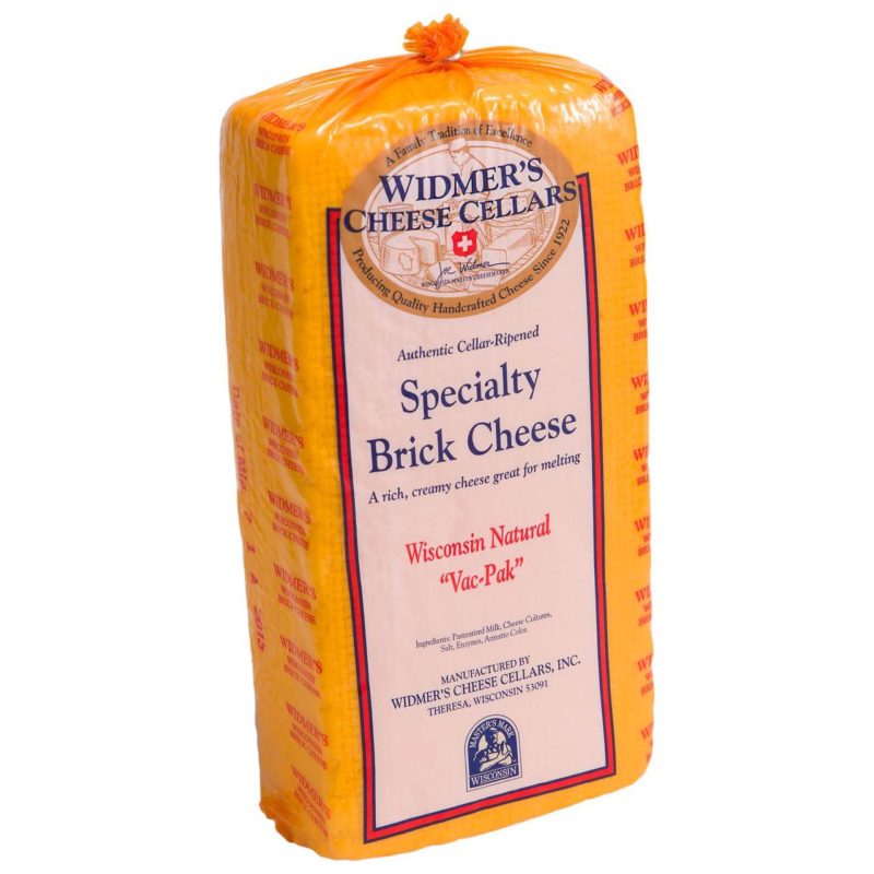 Vac Pack Whole Mild Specialty Brick 4.75 LB. - Widmer's Cheese Cellars