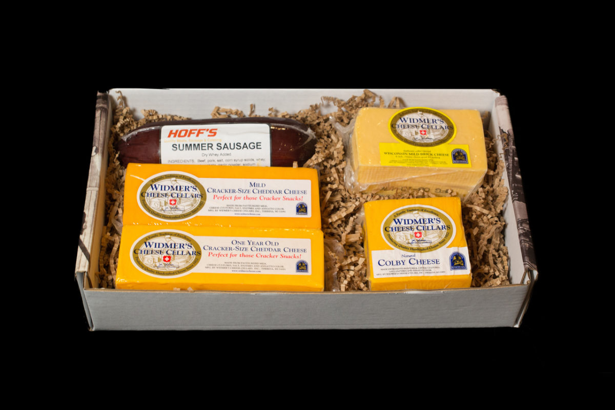 Widmer's Cheese Cellars Variety Sampler Cow Gift Box - Widmer's Cheese ...