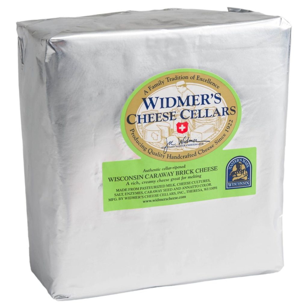Vac Pack Whole Mild Specialty Brick 4.75 LB. - Widmer's Cheese Cellars