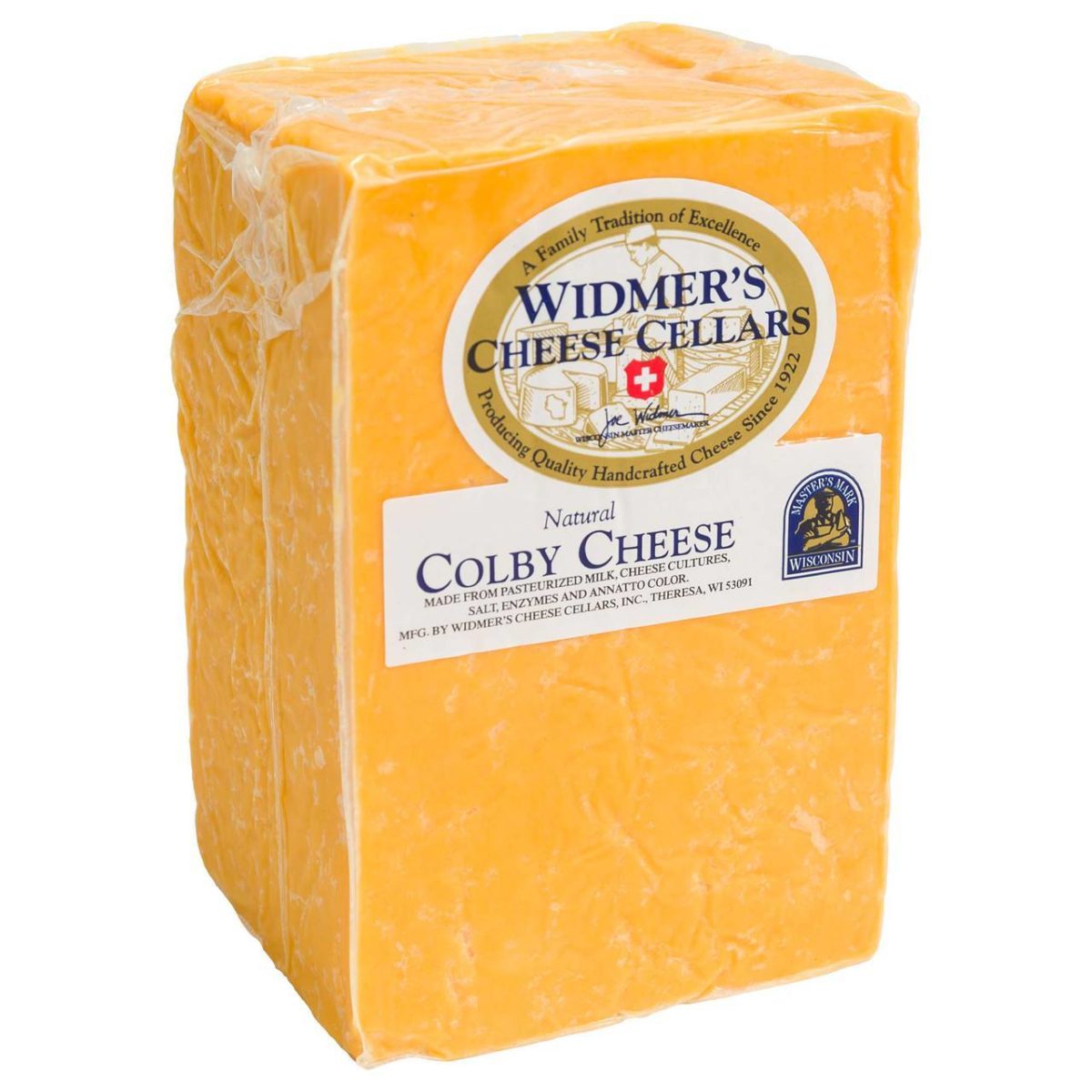 Vac Pack Whole Mild Specialty Brick 4.75 LB. - Widmer's Cheese Cellars