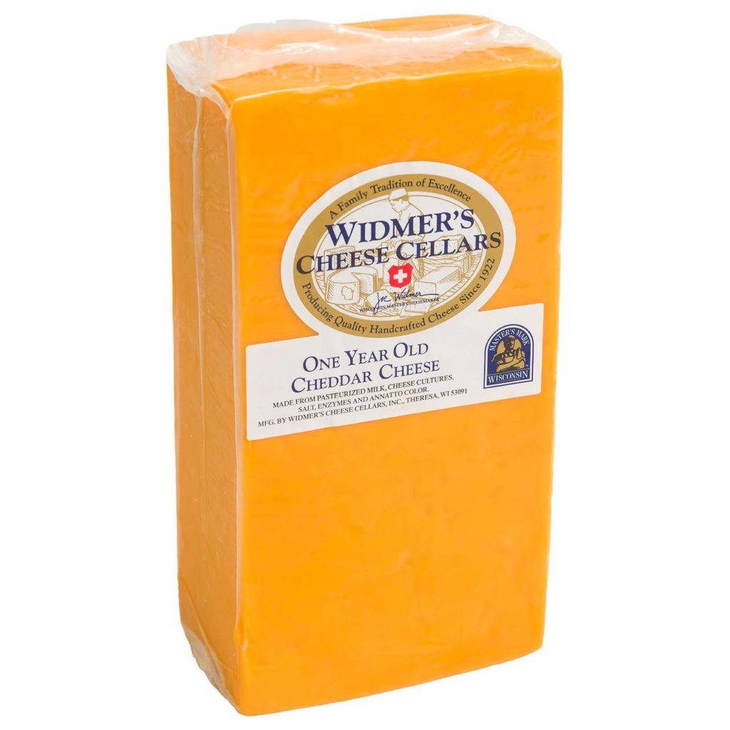 Vac Pack Whole Mild Specialty Brick 4.75 LB. - Widmer's Cheese Cellars